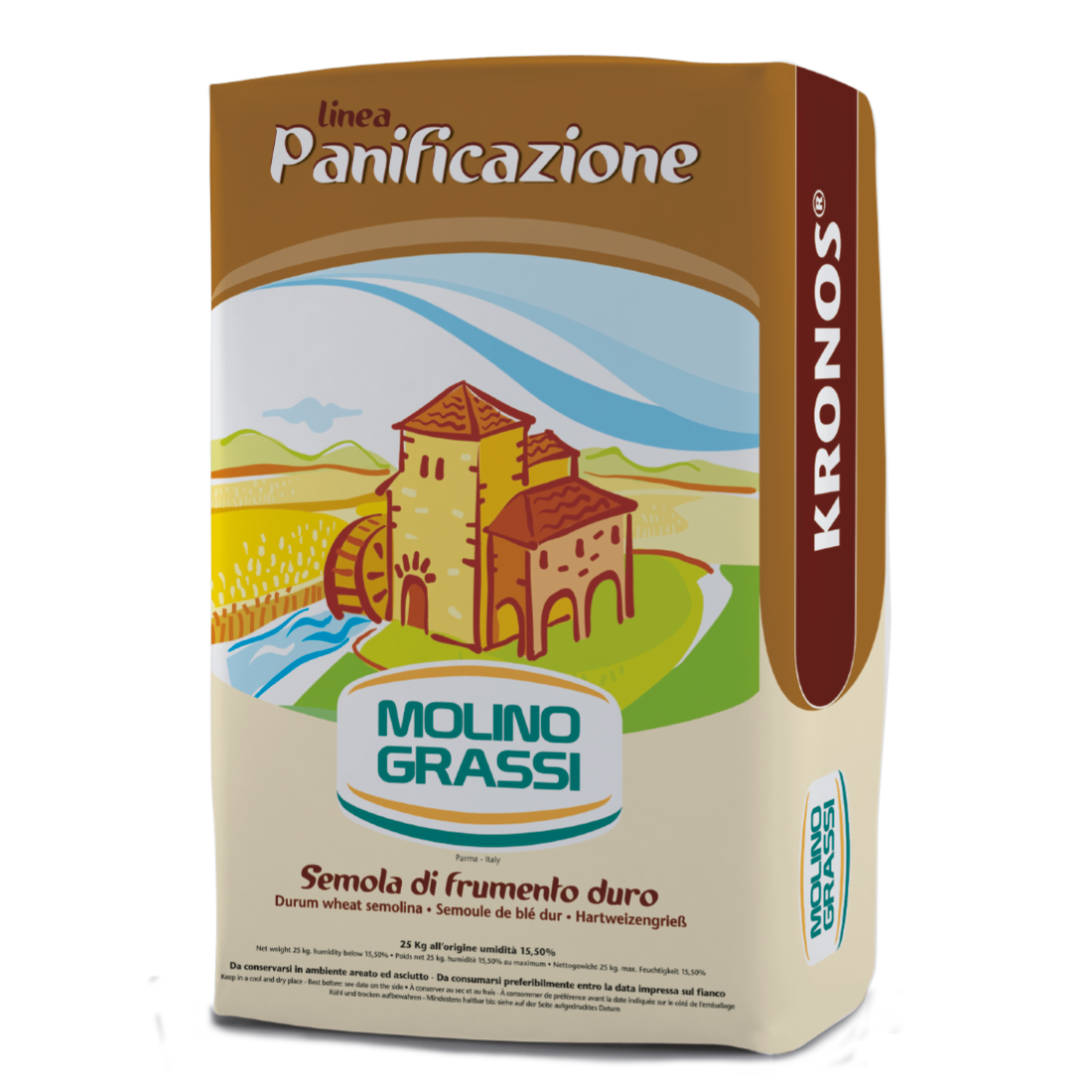 Semola Kronos per Pane (25 kg) - Molino Grassi