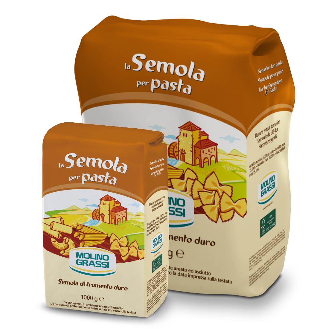 Semola per Pasta (1/5 kg) - Molino Grassi