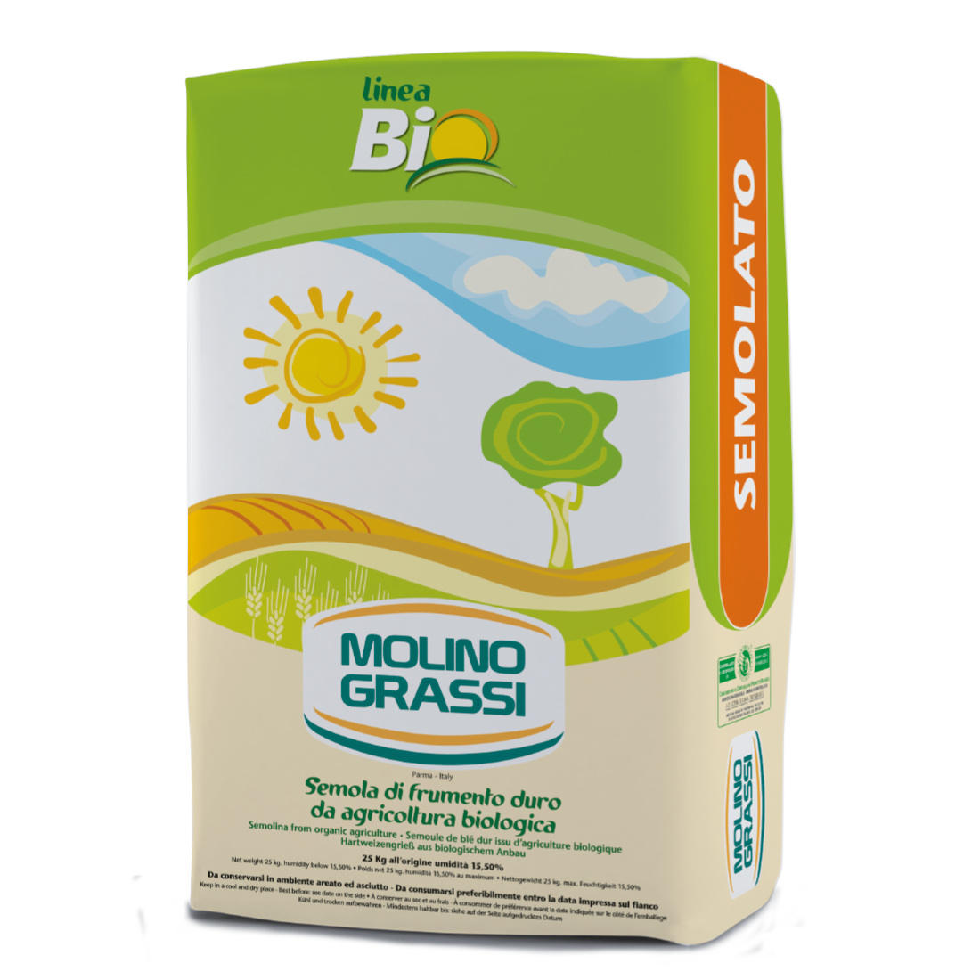 Semolato Biologico (25 kg) - Molino Grassi