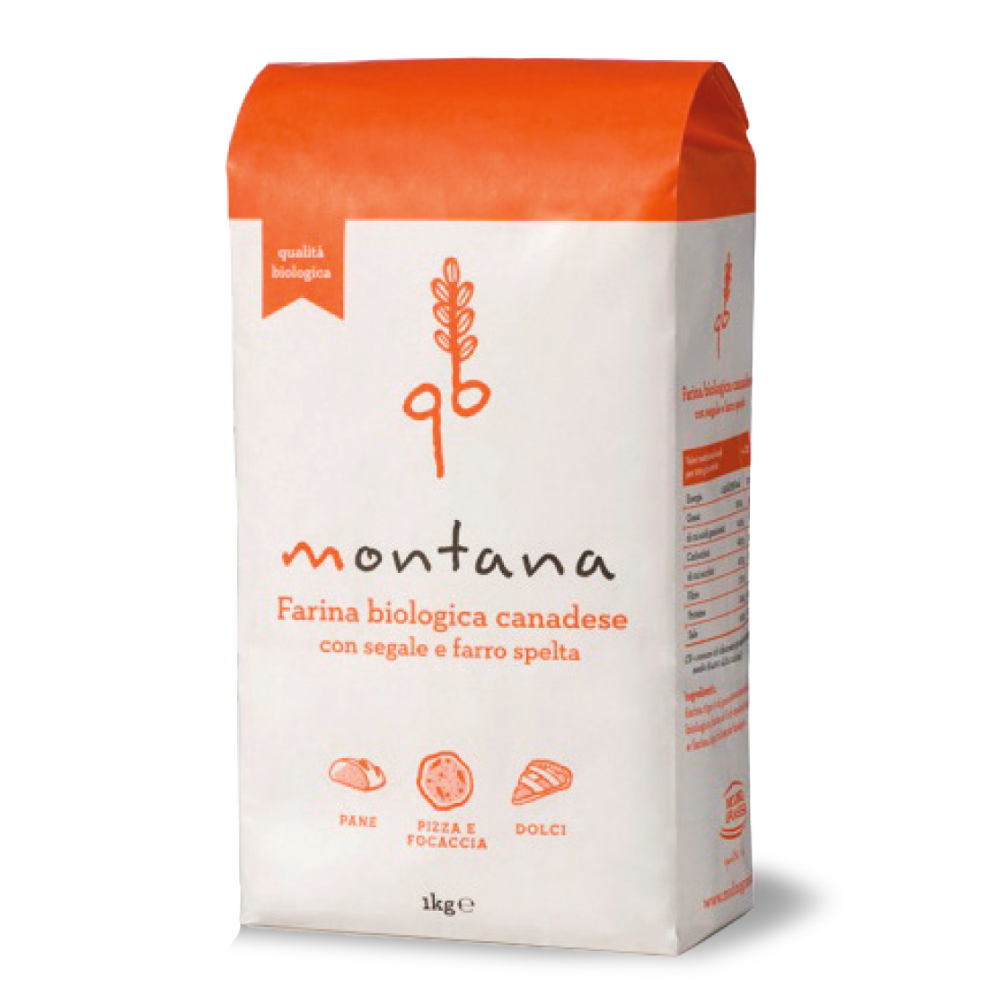 Farina QB Biologica Montana - Molino Grassi