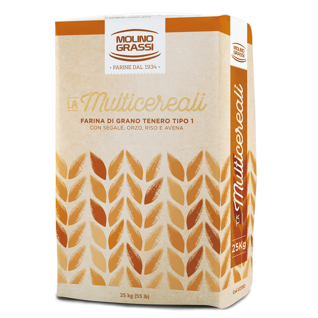Farina Multicereali (25 kg) - Molino Grassi