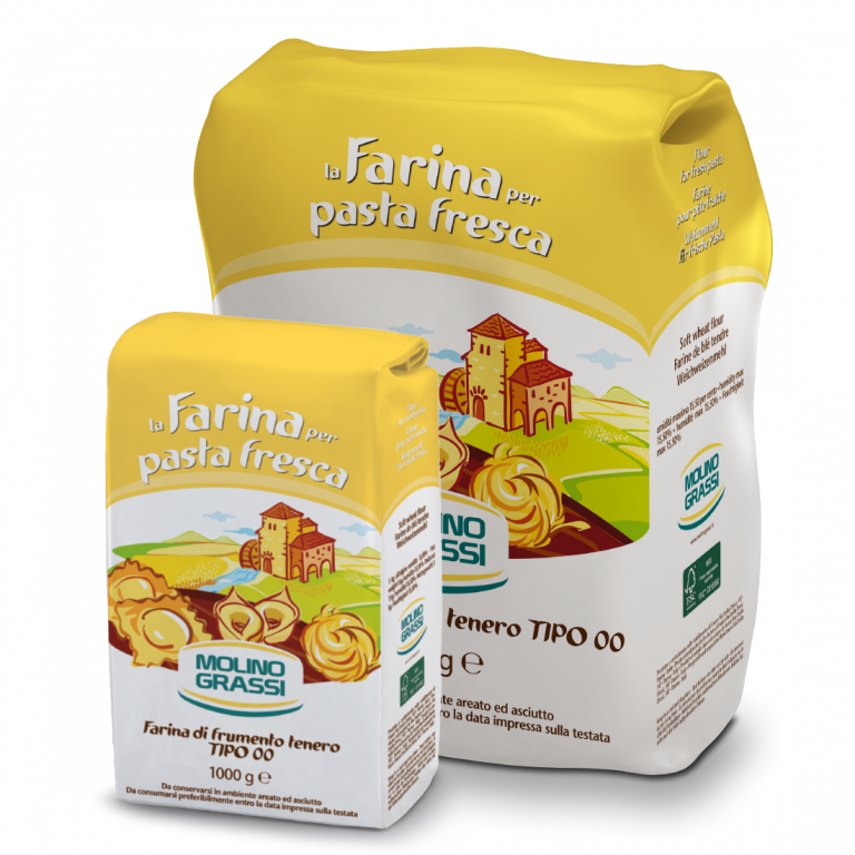 Farina 00 Pasta Fresca (1/5 kg) - Molino Grassi