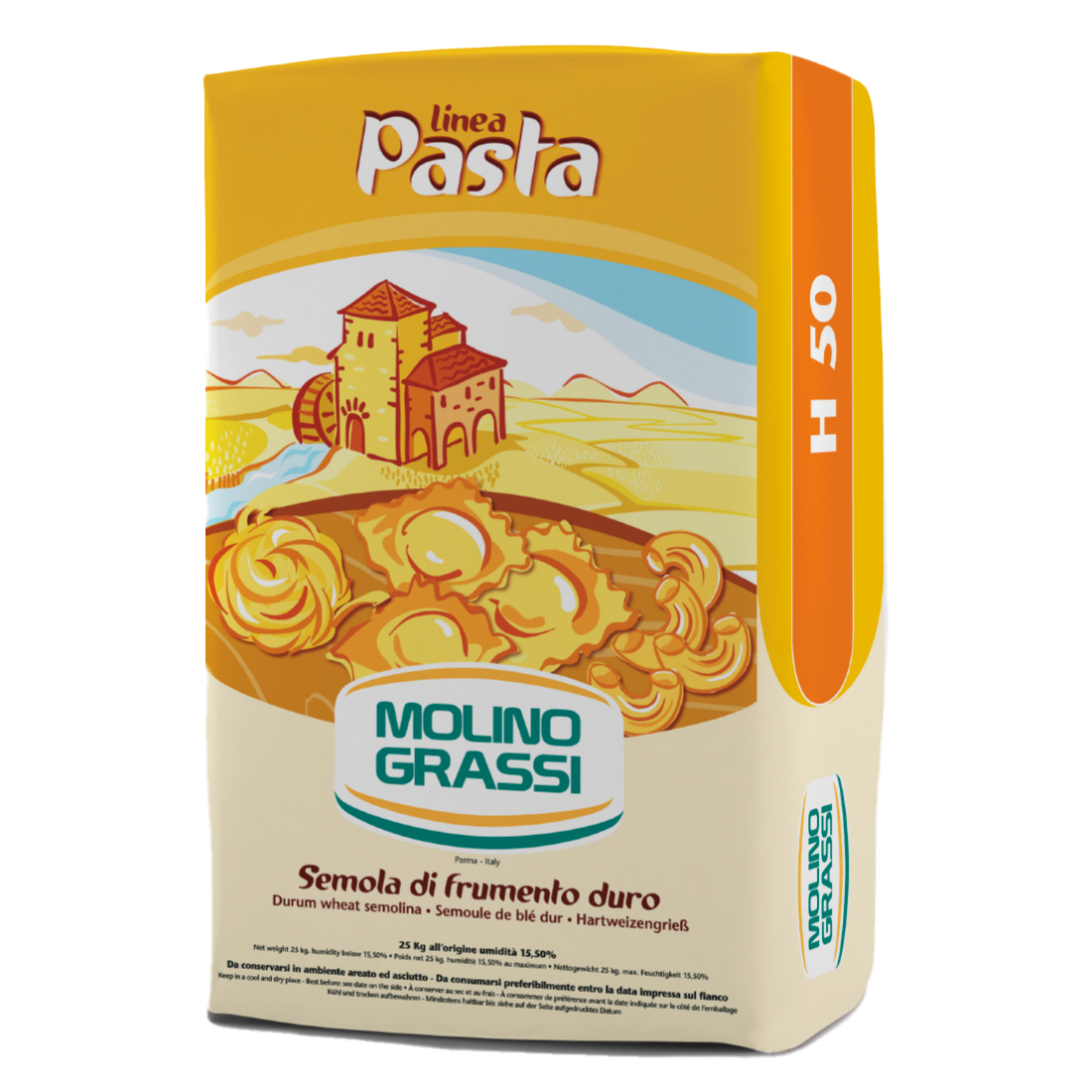 Semola H50 per Pasta (25 kg) - Molino Grassi